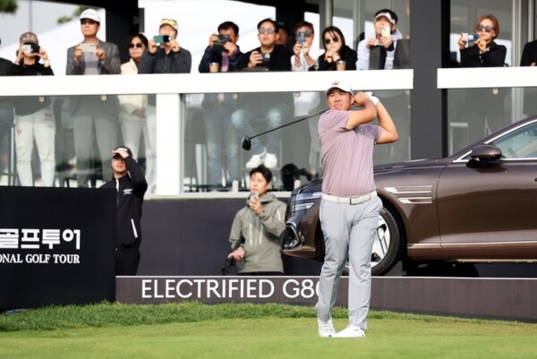 안병훈, DP 월드투어 제네시스 챔피언십 2R 단독 선두