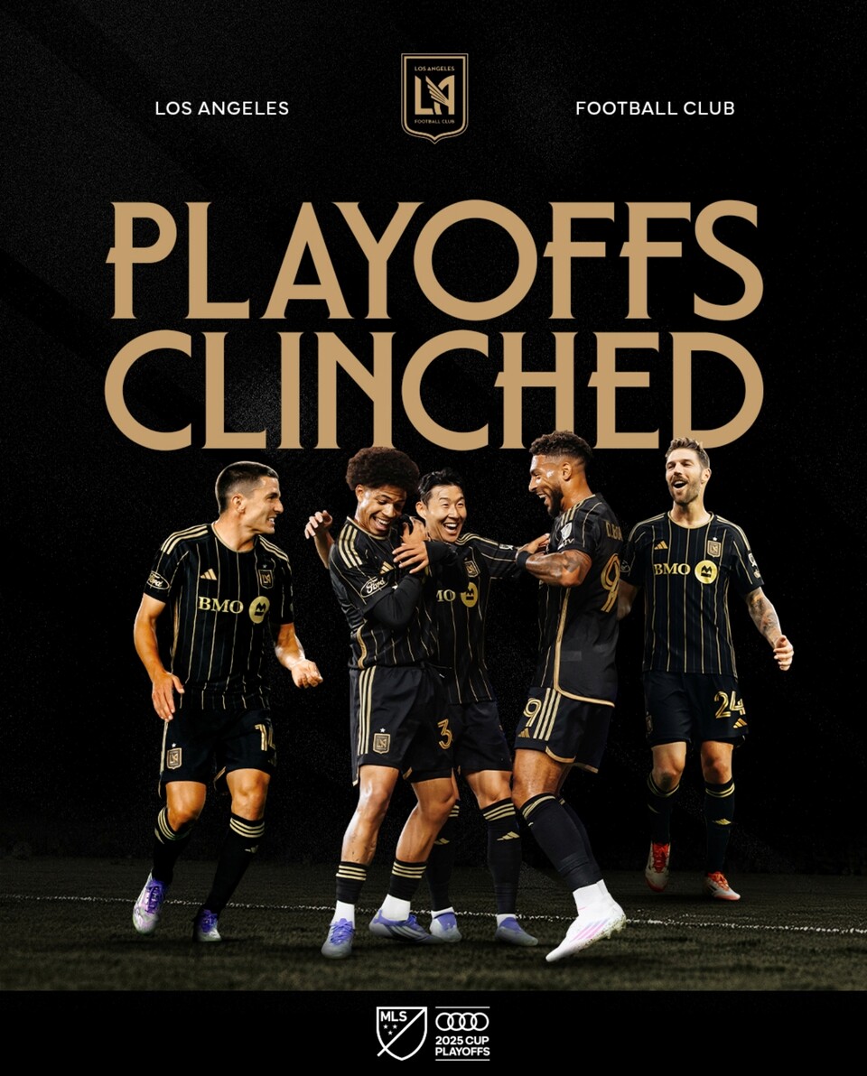손흥민 효과 빛났다… LAFC, MLS컵 PO 조기 확정